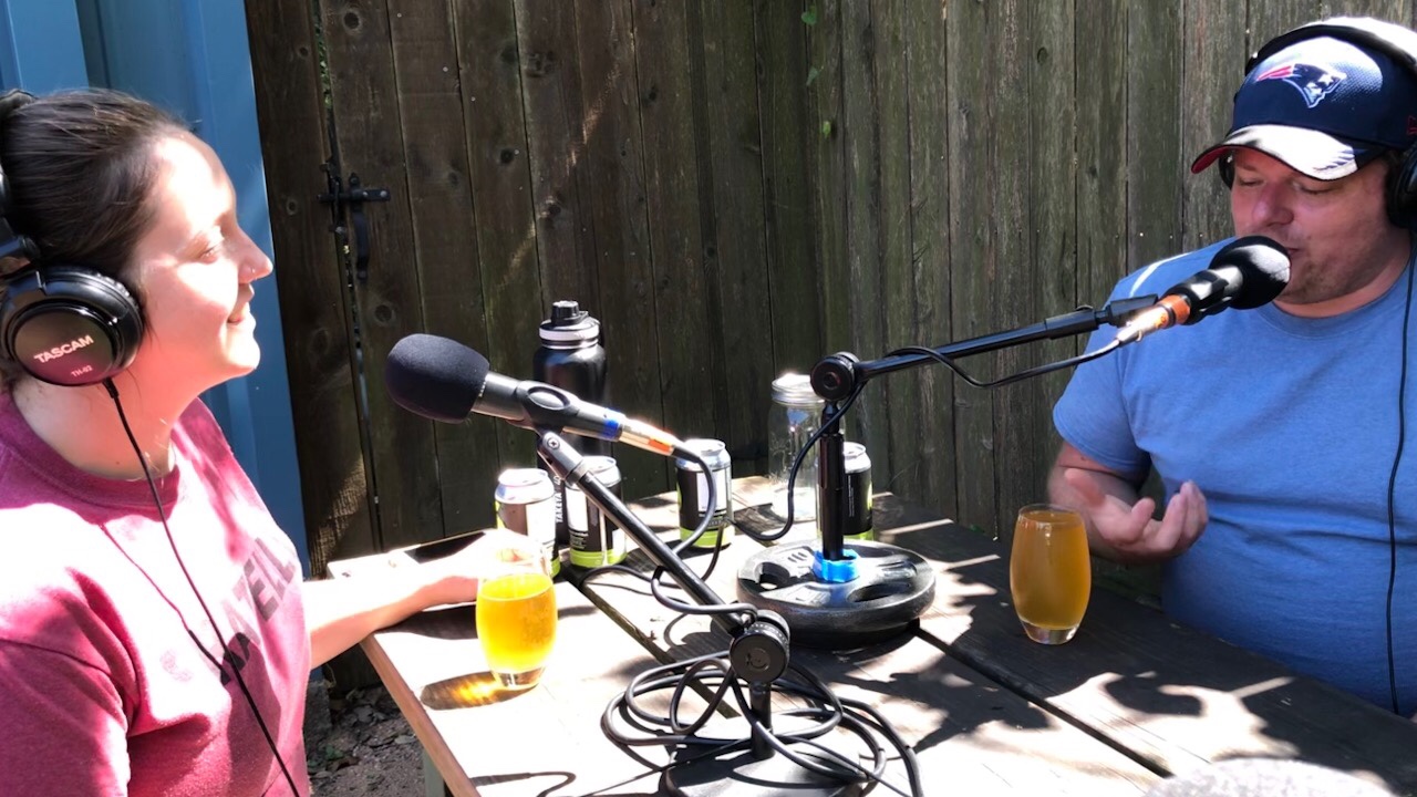 InterBrews 246: Justin Engle and Olivia Fry at Houston Cider Co ...